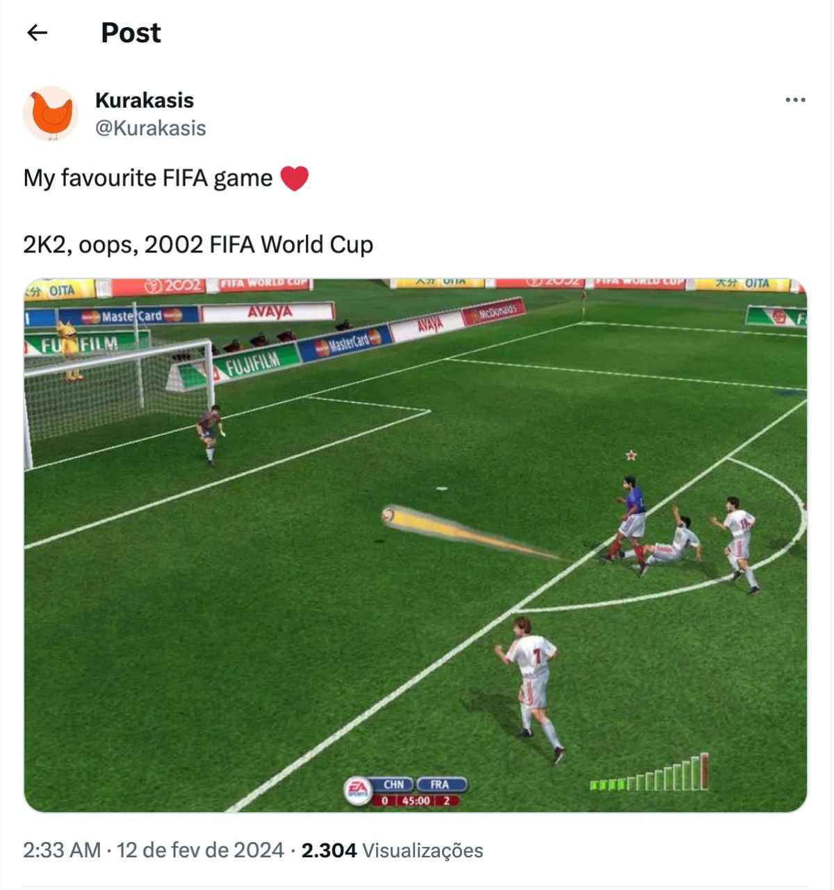 Próximo FIFA pode ser feito pela 2K