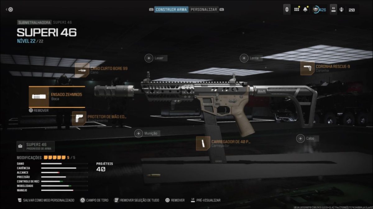 Melhor loadout da Superi 46 para Call of Duty: Warzone