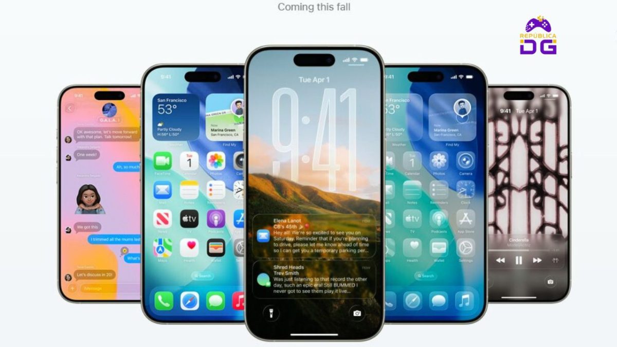 Veja todas as novidades do iOS 26, incluindo IA, novo visual e apps ...
