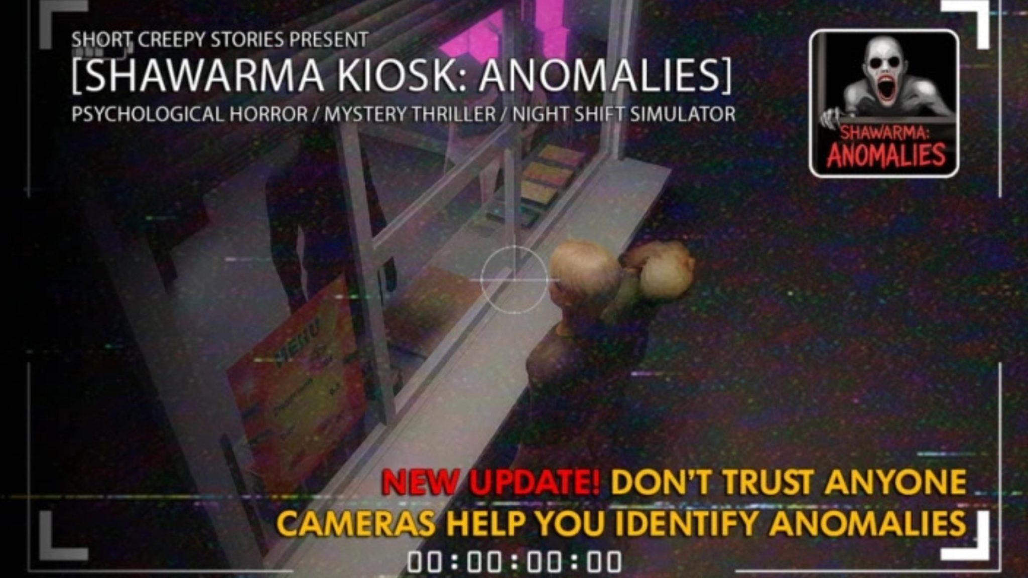 Roblox - Guia de controles em Scary Shawarma Kiosk The Anomaly