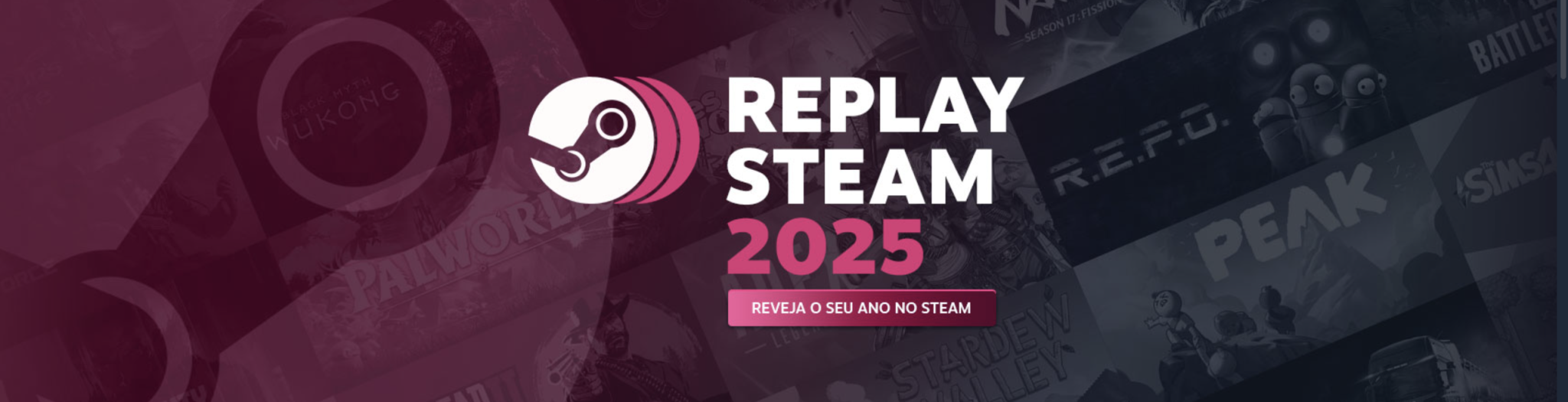 Replay Steam 2025 já está disponível