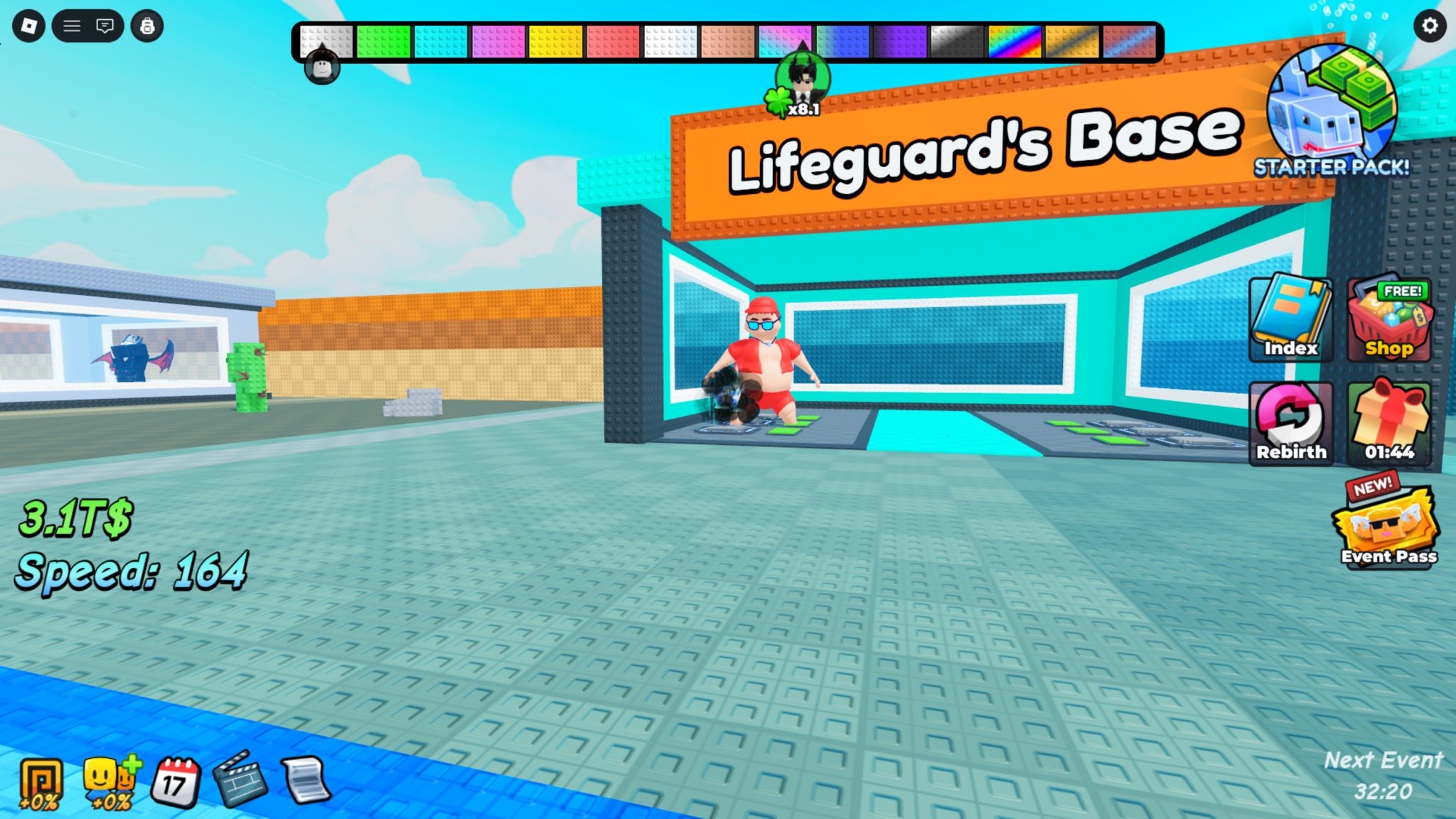 Roblox - Todas as Bases em Be a Lucky Block